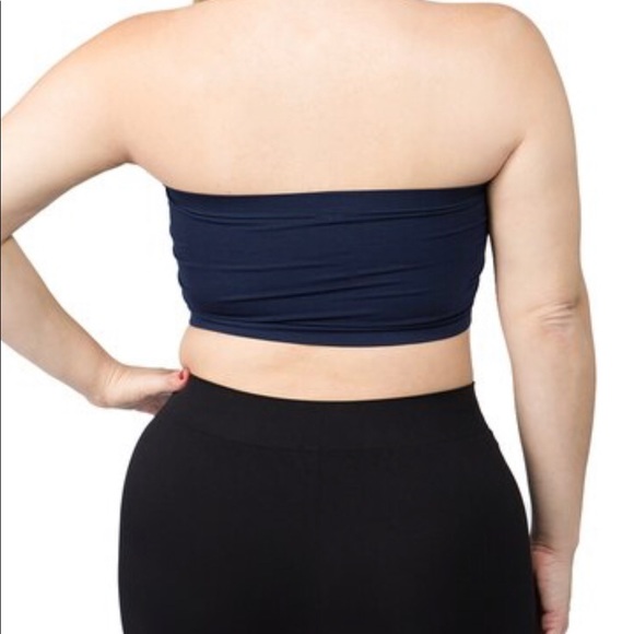 Intimates & Sleepwear | Plus Size Strapless Bandeau Bra Top | Poshmark